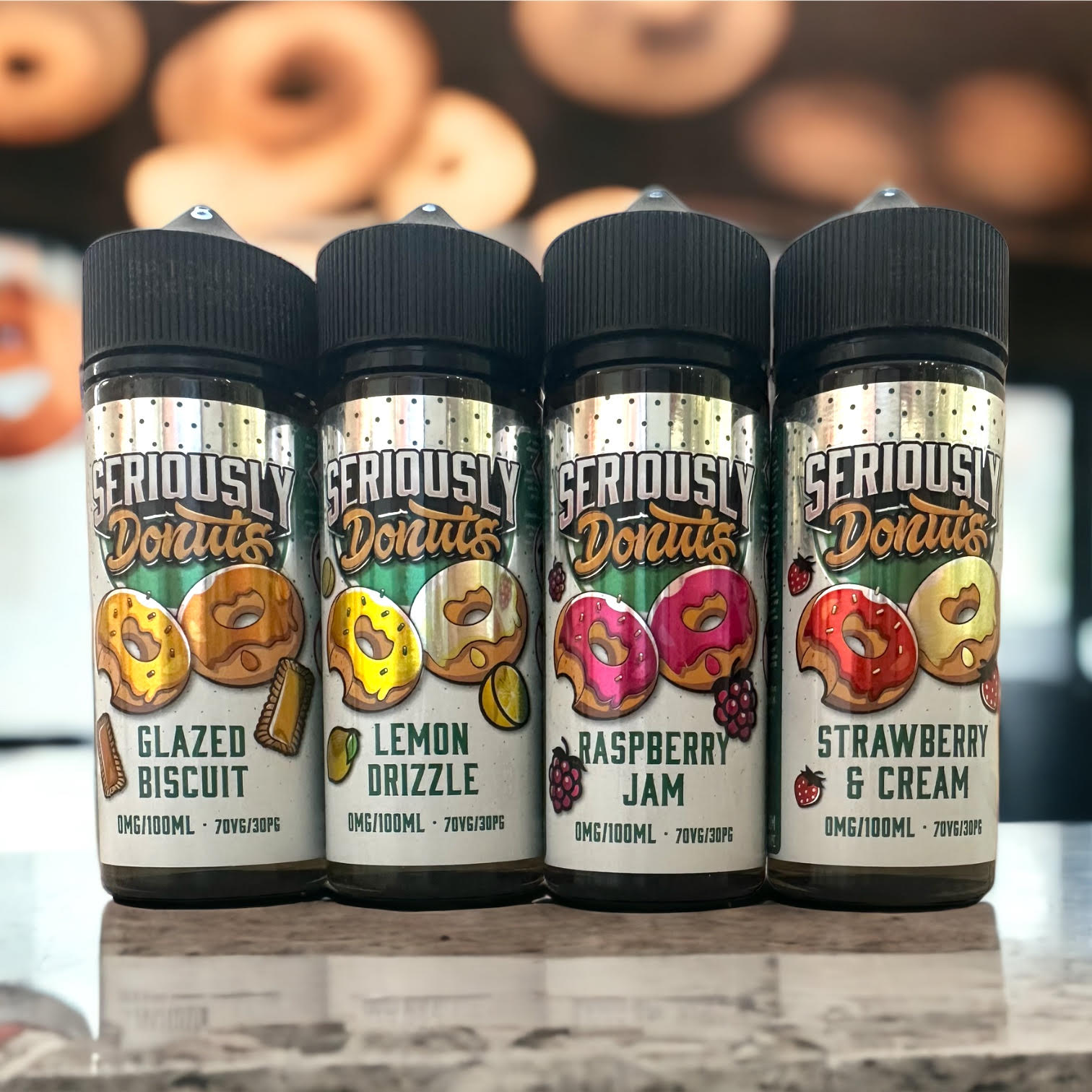 SERIOUSLY DONUTS – 100ML | The Original Vape Shop - Basingstoke