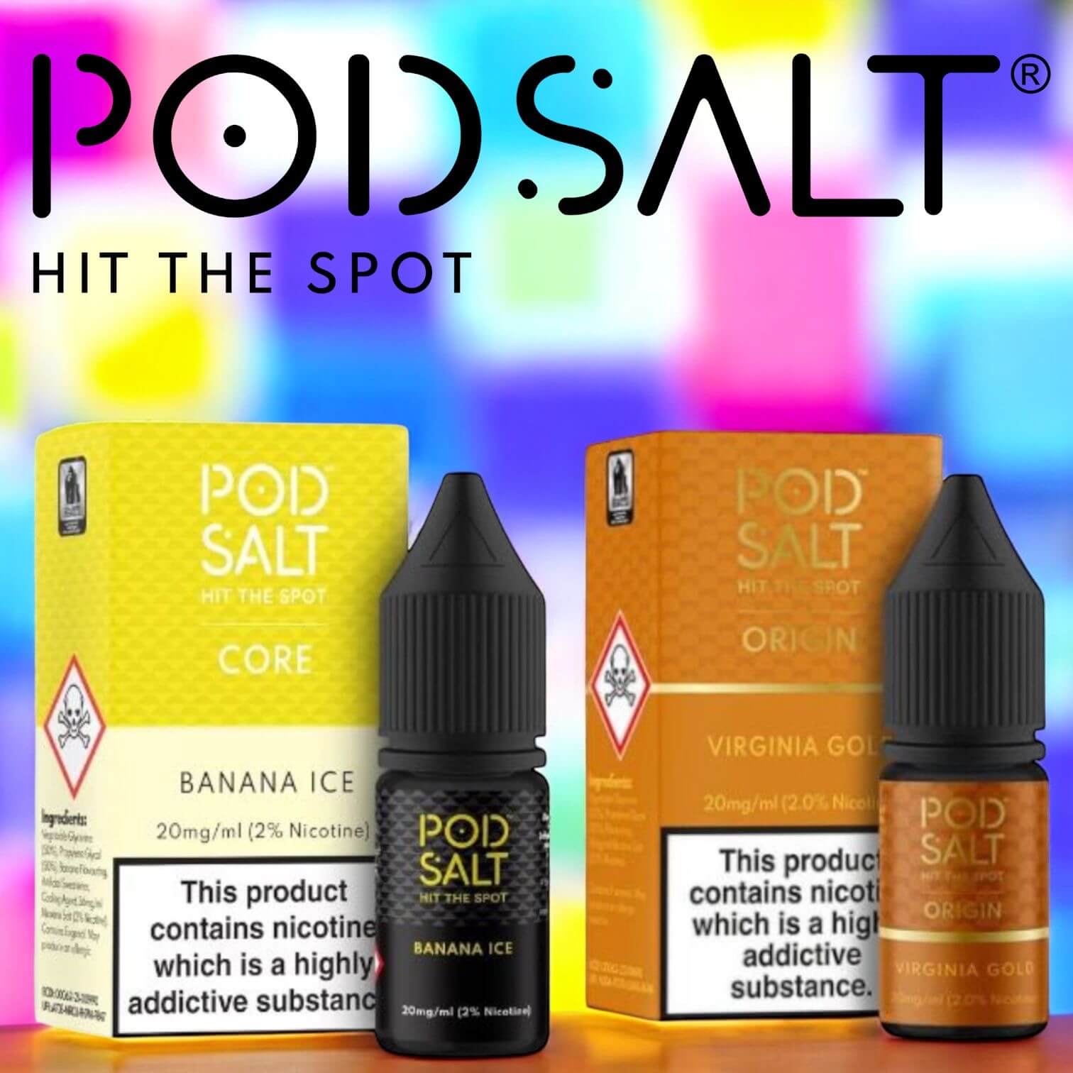 POD SALT SALT – 3 FOR £10 | The Original Vape Shop - Basingstoke