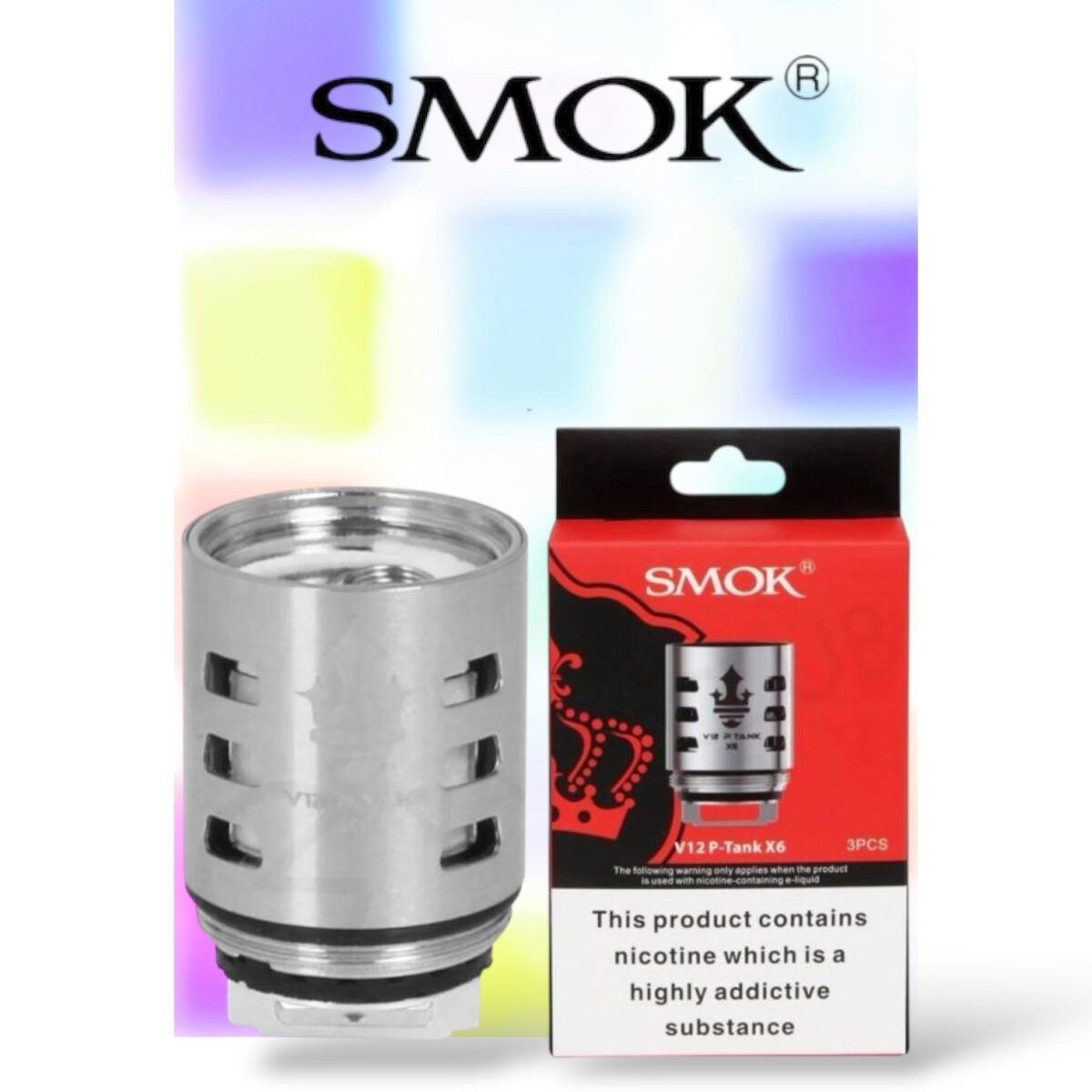 SMOK – V12 P-TANK COILS | The Original Vape Shop - Basingstoke